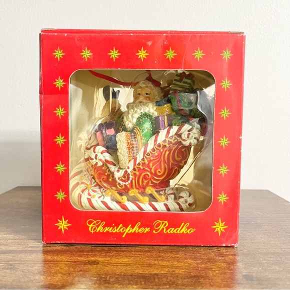 Christopher Radko | Holiday | Vintage Christopher Radko Candy Ride ...